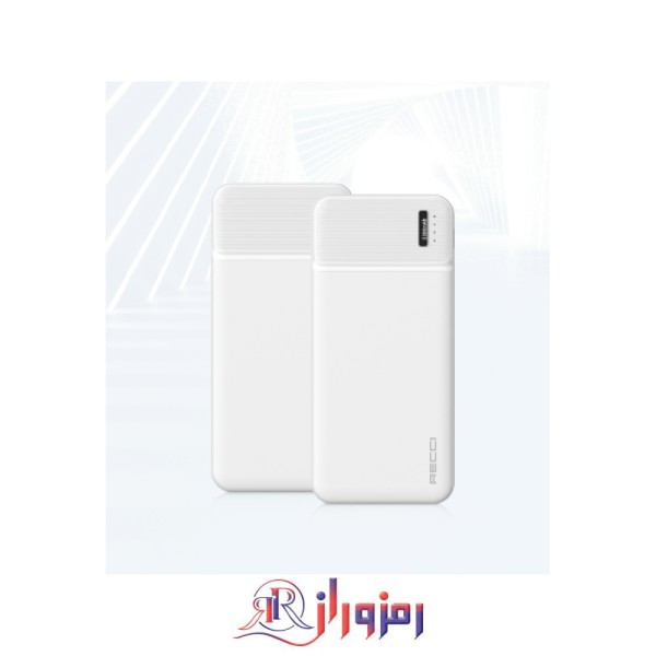 مشخصات، قیمت و خرید پاوربانک 5000 میلی آمپر رسی مدل Recci RPB-N15 | رمزوراز | رمز و راز